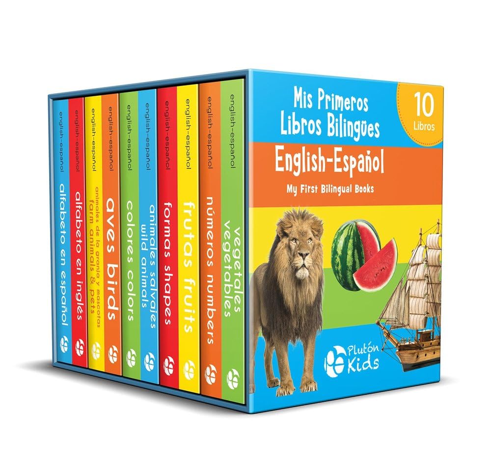Mi primera Biblioteca de Libros Bilingües (Plutón Kids) – Librerías El ...