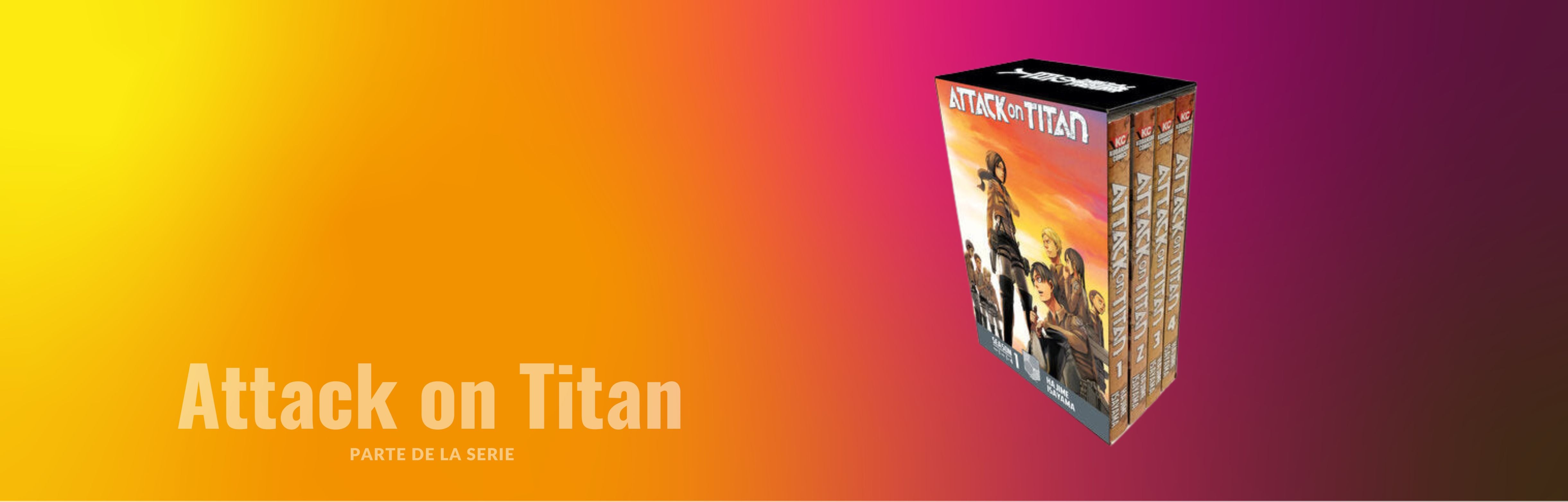 Attack on Titan Manga Box Sets – Librerías El Lector Panamá