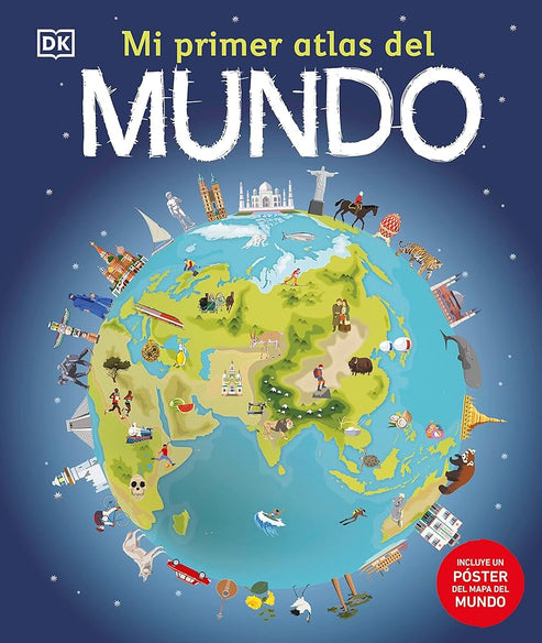 El Lector | Libro | Mi Primer Atlas Del Mundo: (Incluye Un Póster Del ...