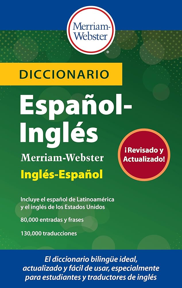 Diccionario Español-Inglés Merriam-Webster (Multilingual, English and ...
