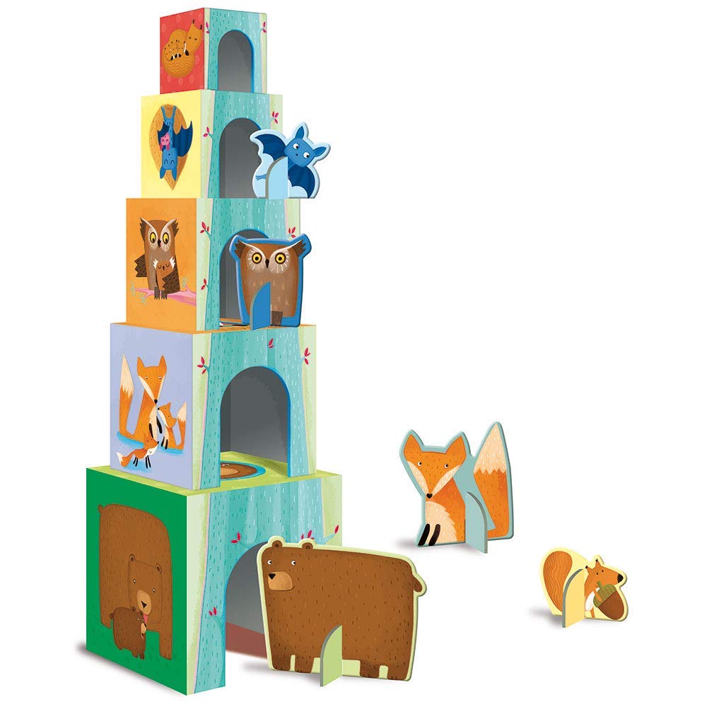 El Lector | Libro | Cubos de animales. Animales del bosque. Edic ...