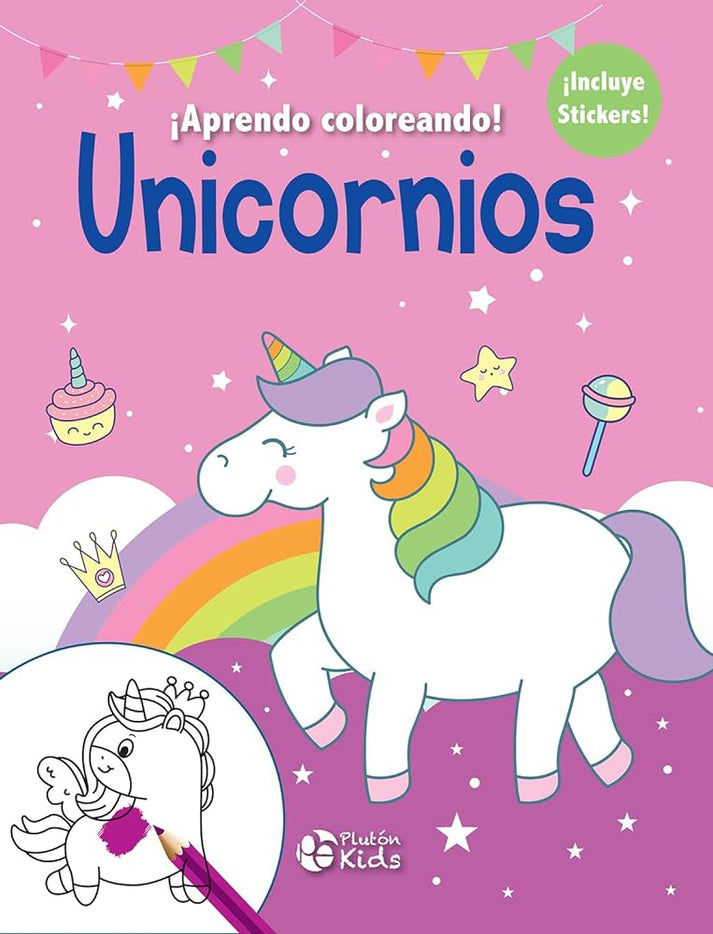 libro | Unicornios (¡Aprendo coloreando!) | Varios Autores – Librerías ...